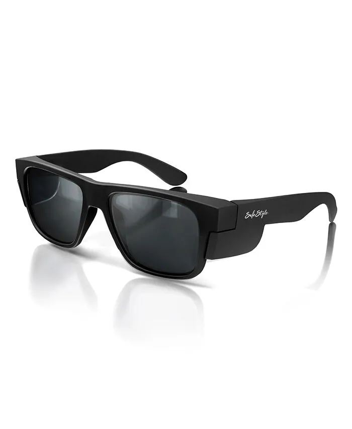 Fusions Matte Black Frame/Polarised - SafeStyle